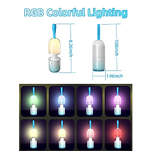 Yaindhi LED Flashlights -Camping Lantern Rechargeable Mini Camping Flashlights with 5 Modes, Powerful and Bright for Outdoor Use Power Outages, Hiking, Hurricane, Emergency, Home