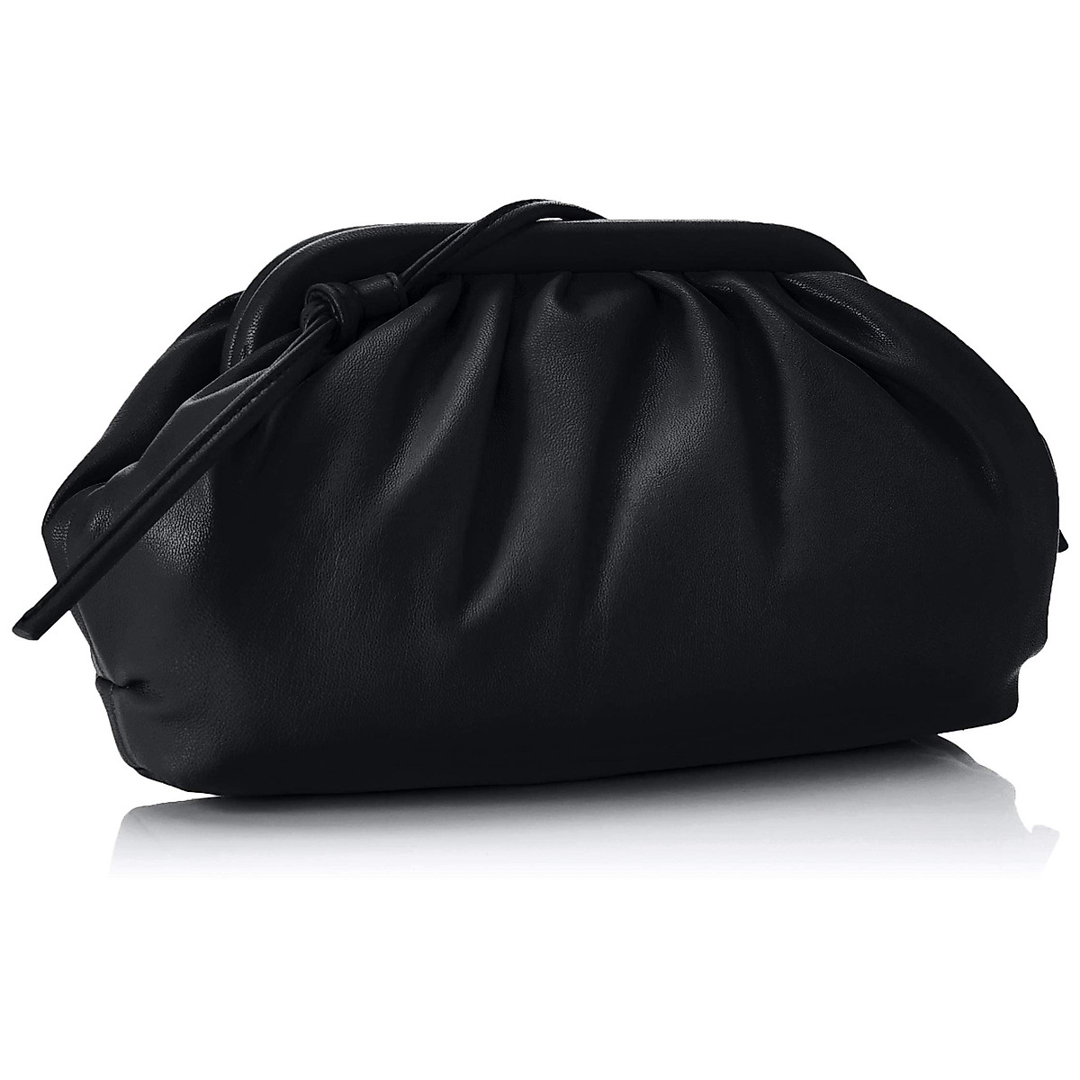 Steve Madden womens Steve Madden NIKKI Clutch Crossbody, Black, One Size US