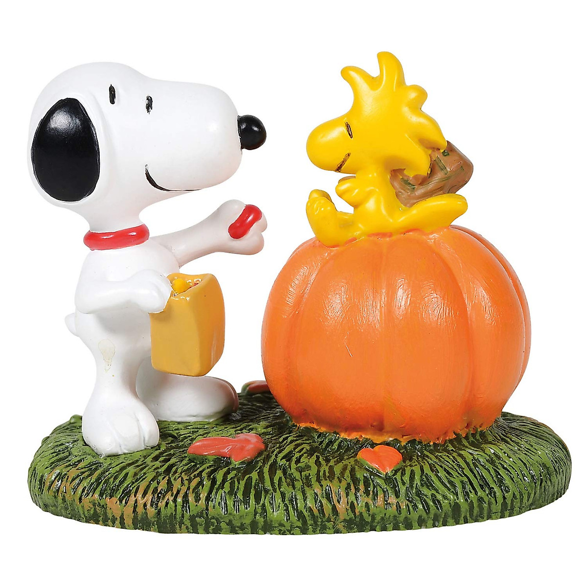 Department 56 Peanuts Village Accessories Halloween Treat for Woodstock Figurine, 1.625 Inch, Multicolor