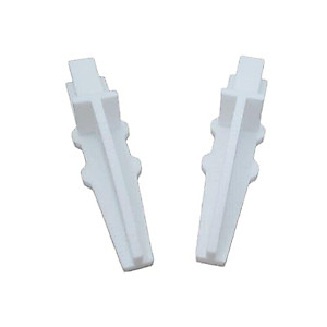 Replacement For Lasko Box Fan Feet, 2 Pack, Stronger Than Original, Excellent Fit, 1 SET OF 2 FEET, 2 FEET TOTAL (WHITE)