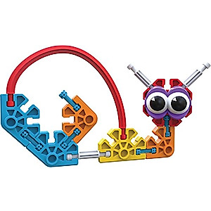 KID K’NEX – Budding Builders Building Set – 100 Pieces – Ages 3 and Up – Preschool Educational Toy