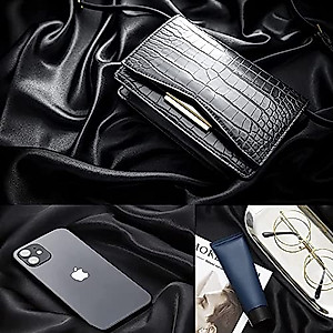 Yiemoge Satin Photography Background Silk, Glossy Fabric Cloth Backdrops for Goods, Crafts, Jewelry, Cosmetics, Food Photoshoot and Flat Lay (Black, 4.9×3.3ft/150×100cm)