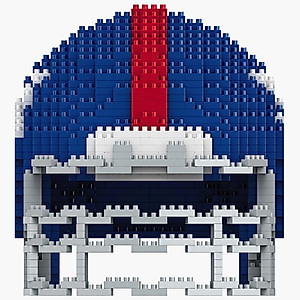 FOCO New York Giants NFL 3D BRXLZ Construction Toy Blocks Set - Helmet