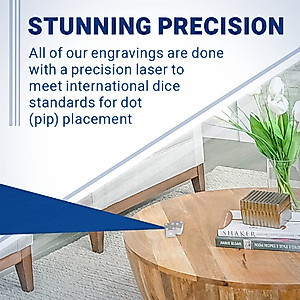 Tungsten Dice - 1cm Each | Pack of 2