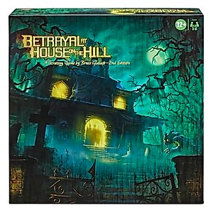 Avalon Hill Betrayal at The House on The Hill Second Edition Cooperative Board Game, Ages 12 and Up, 3-6 Players, 50 Chilling Scenarios