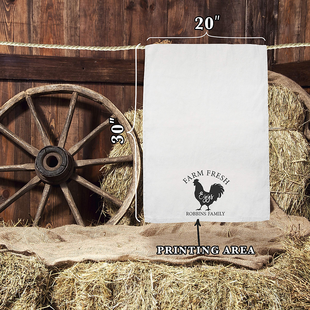 People People Personalized Kitchen Décor Tea Towel,Dish Cloth,Flour Sack for Housewarming,Wedding,Mother's Day,Grandma,Home Décor Gift,Thanksgiving,Gifts for Chef Daddy Mommy,Customize Initial,20x30