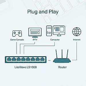 SWITCH TP-LINK LS1008
