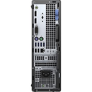 Dell OptiPlex 7080 Small Form Factor Desktop Computer - 2.9 GHz Intel Core i7 8-Core (10th Gen) - 512GB SSD - 16GB - WiFi - Windows 10 pro