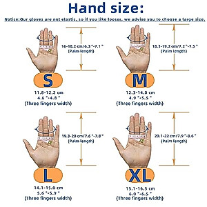 Seektop Leather Archery Gloves for Men Women, Microfiber Three Finger Shooting Hunting Glove for Youth Adult