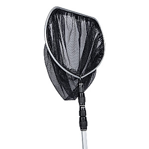 TetraPond Telescoping Pond Net, 14-Inch Diameter Ring,Black/Silver