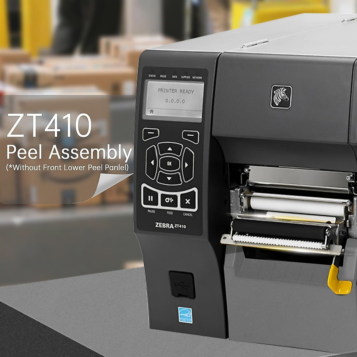 P1058930-098 Label Stripper Kit Peel Assembly for Zebra ZT410 ZT411 ZM400 Thermal Barcode Printer 203dpi 300dpi 600dpi