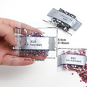 YBUTVY 5D Diamond Painting Beads, 20 Colors 20000 Pcs Round Sparkle Diamond Drill for Replacement for Missing Drills for DIY Crafts, 1000pcs Per Bag