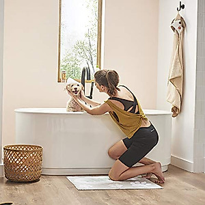 American Standard T064951.243 Contemporary Round Freestanding Tub Filler for Flash Rough-in Valve, Matte Black