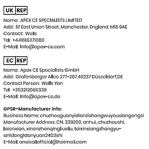 oneisall Replacment Metal Blades for DTJ-001