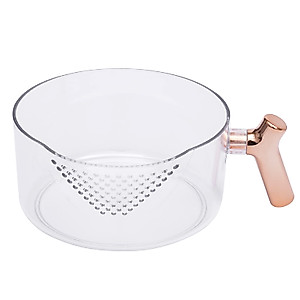 Kaibrite 6-Grid Rice Dispenser Dry Food Dispenser Multi-function Separate Grain Storage Container Automatic Rice Bucket with Lids&Cup