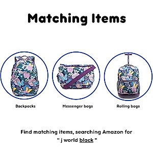 J World New York Cody Lunch Bag, Black, One Size