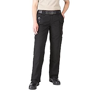 5.11 Tactical Women's Taclite Pro Ripstop Pants, Regular Fit, 8 Pockets, Style 64360, Black, Women's 20 Long
