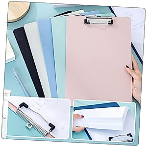 Tofficu 10 Pcs Writing pad exam Paper Clips Pencil Sketch Hand Support Plastic folders Paper folders Paper File Organizer Magnetic Suction Clipboard Pencil Sketch Clipboard Clip Boards a4