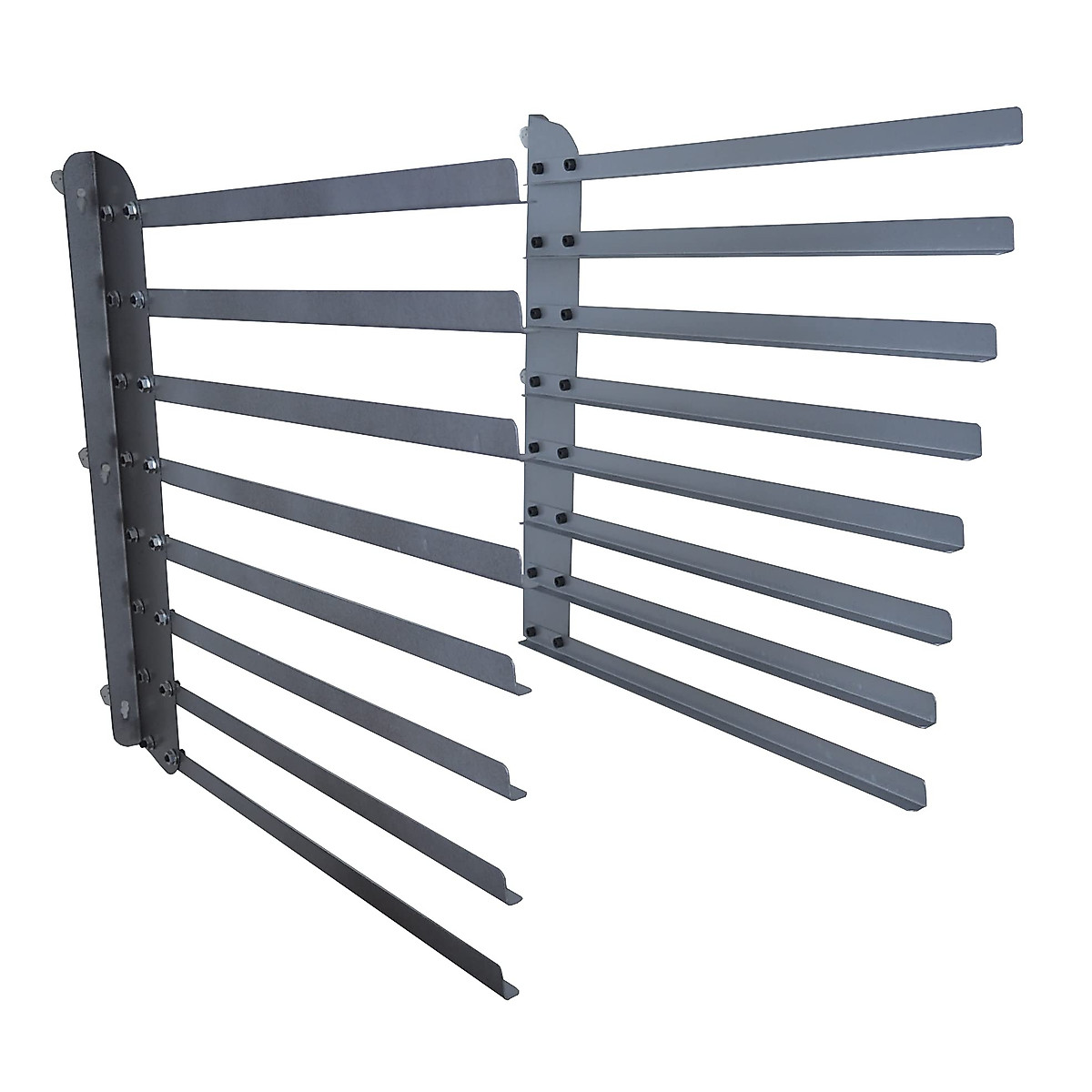 INTBUYING Screen Printing Frame Rack Shelf Storage Holder Screen Printing Squeegee Rack Screen Drying (8 Layer)