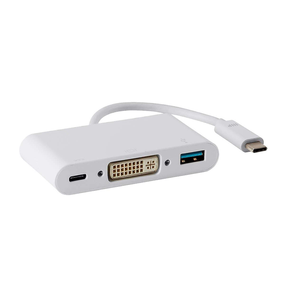 Monoprice USB-C VGA Multiport Adapter - White, With USB 3.0 Connectivity & Mirror Display Resolutions Up To 1080p @ 60hz - Select Series (115759)