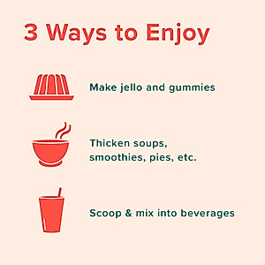 Further Food Premium Gelatin Powder | Grass-Fed, Pasture-Raised, Non-GMO, Paleo, Keto | Unflavored, Excellent Source of Collagen | Pure Beef Gelatin Powder (15.87 oz.)