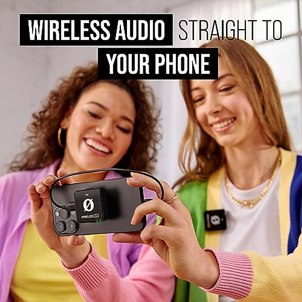 RØDE Wireless ME Ultra-compact Wireless Microphone System with Built-in Microphones, GainAssist Technology and 100m Range for Filmmaking, Interviews and Content Creation, Wireless ME