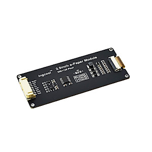 Ingcool 2.9inch e-Ink Display Module, 296x128 Resolution Two-Color e-Paper Display epaper Screen for Raspberry Pi/Jetson Nano/Arduino/Nucleo,SPI Interface Support Partial Refresh