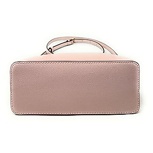 Michael Kors Jet Set Medium Crossbody Leather Handbag (Powder Blush)