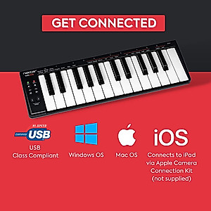 Nektar SE25 | USB MIDI Controller Keyboard with Nektar DAW Integration Black