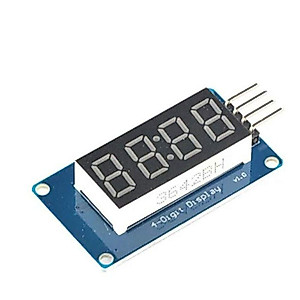 4 Digit 7 Seven Segment Tube LED Display Module TM1637 for Arduino Raspberry PI