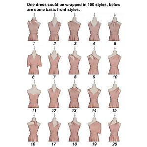Edaydress One Size Fits Most of Body Shapes Multi Colors Options with Bandeau Slit, Greek Goddess Dress, Bridesmaid Dress