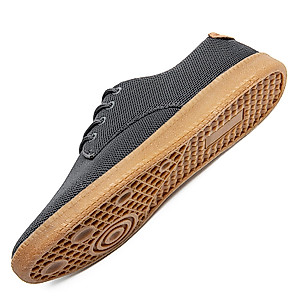 Mens Dress Shoes Sneakers Mesh Oxfords Grey Business Comfort Breathable Loafers Size 11 Casual Minimalist Workout Tennis Flat