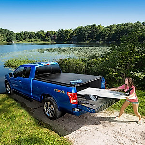 TruXedo Lo Pro Soft Roll Up Truck Bed Tonneau Cover | 548601 | Fits 1997 - 2003 Ford F-150 Flareside 6' 7" Bed (78.8")