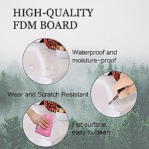 Chrangmay Modern Vanity Desk with Mirror and LED Lights,Retractable Makeup Vanity with 2 Wave Drawers & Cabinet,Writing Desk,for Bedroom,Bathroom, Gift for Girls and Women,White