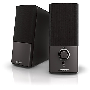 Bose Companion 2 Series III Multimedia Speakers - for PC (with 3.5mm AUX & PC Input) Black