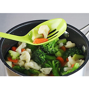 Calypso Basics by Reston Lloyd Melamine Utensil Set, 4-Piece, Lime