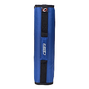 Case-it The Dual 2-in-1 Zipper Binder - Two 1.5 Inch D-Rings - Includes Pencil Pouch - Multiple Pockets - 600 Sheet Capacity - Comes with Shoulder Strap -Dual-132, Blue