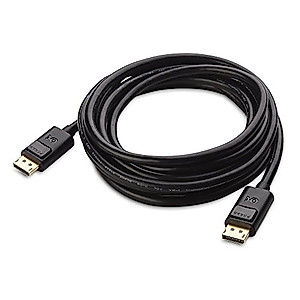 Cable Matters 2-Pack 4K DisplayPort to DisplayPort Cable (DP to DP Cable, Display Port Cable) 6 Feet - 4K 60Hz, 2K 144Hz Monitor Support