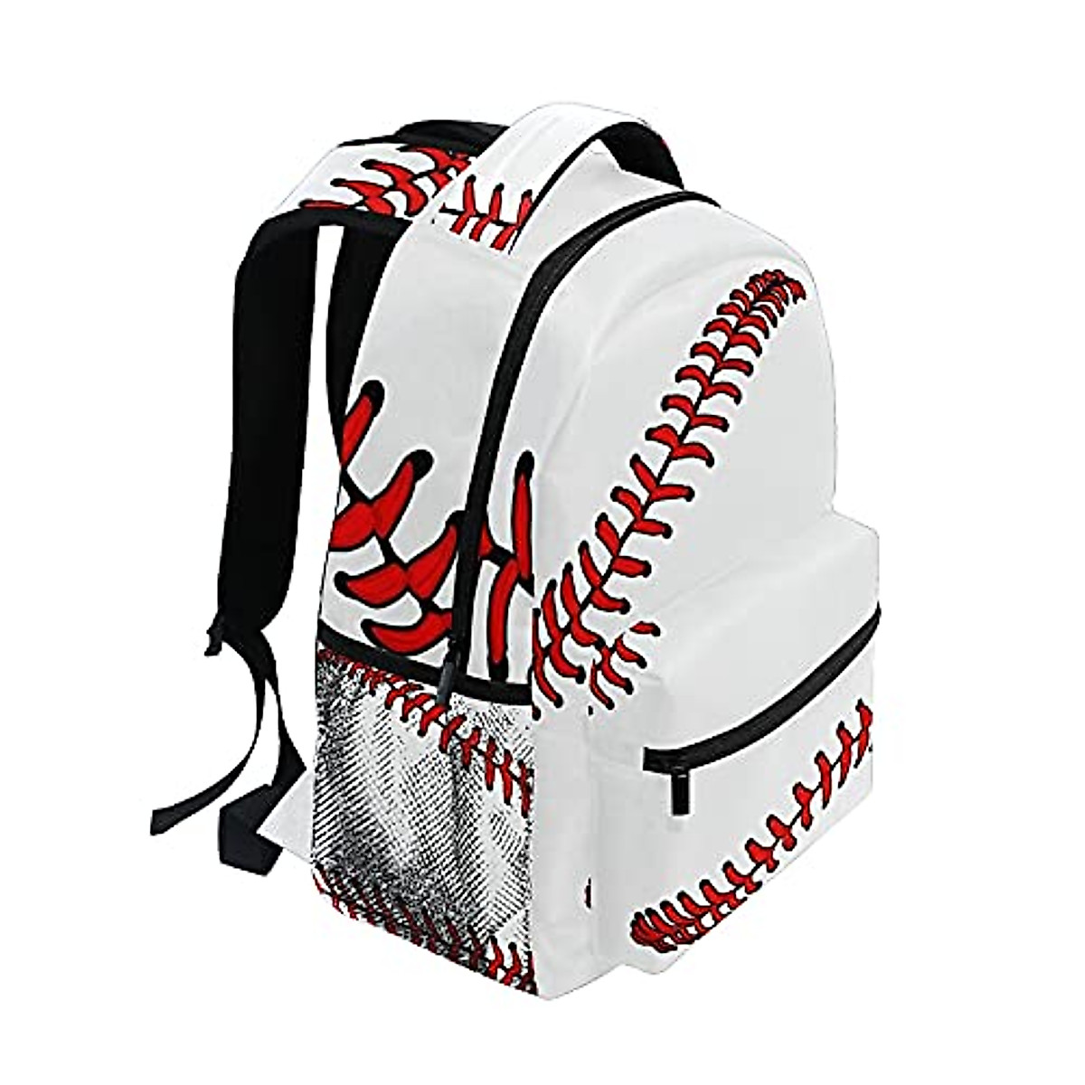 ZOEO Boys School Backpack Baseball Sport Bookbag Bag Hiking Travel Pack for Student 3th 4th 5th Grade Kids with Multiple Pockets Daypack
