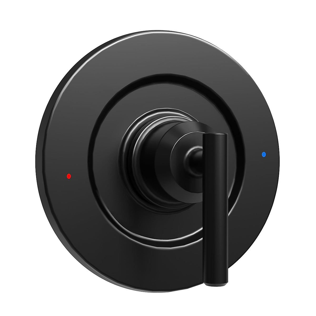 Replacement for Moen T2901BL Gibson Posi-Temp Valve Trim Kit-Shower Trim Kit Only, Shower Lever Handle, Matte Black