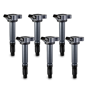 ENA Pack 6 Ignition Coil 3.5L Compatible with Lexus Toyota Sienna Avalon Camry Highlander Rav4 Venza Lexus RX350 IS350 ES350 V6 2007 2008 2009 2010 2011 2012 2013 2014 2015 Coils for UF487 90919A2007