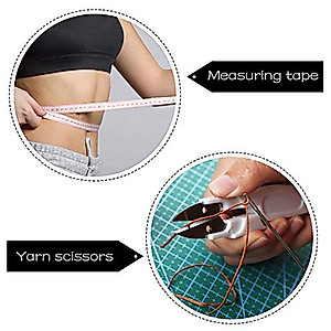 30 PCS Upholstery Repair Kit, Leather Sewing Repair Kit with Sewing Thread, Large Eye Leather Sewing Needles, Awl, Leather Hand Sewing Needles, Leather Craft Tool Kit for Leather Repair, Stitching