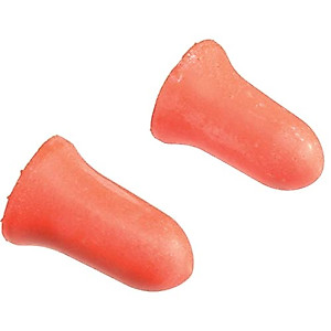 Howard Leight by Honeywell Maximum Disposable Earplugs Box, 200 Pair,Orange