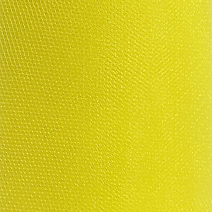 Expo Shiny Tulle Spool of 25-Yard, Yellow