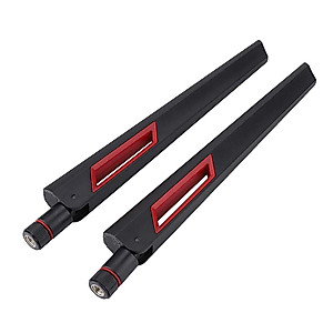 Bewinner 2PCS M.2/NGFF Network Card Connect Cable+28DBi Network Antenna, LAN and Router Adapte, Compatible for Intel 9260NGW/7265AC/9650AC/BCM94360