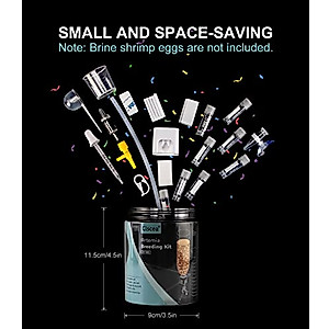 Clscea Aquarium DIY Brine Shrimp Incubator Hatchery Kit Simple