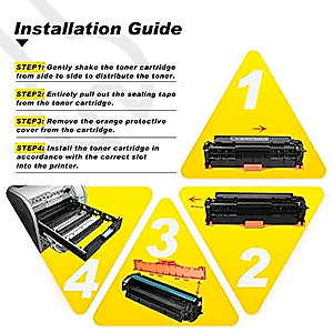 v4ink Remanufactured Toners_Cartridges Replacement for Canon 118 crg-118 CRG118 HP 304A Toner for Canon ImageClass MF726Cdw MF8350CDN MF8580Cdw MF8380Cdw LBP7660Cdn CP2025N Black Cyan Magenta Yellow