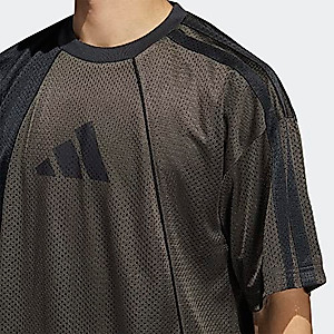 adidas Men's Creator 365 Basketball Tee, Utility Grey, X-Large