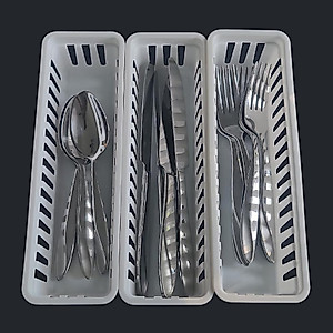 Storage Trays For Organizing Drawers Kitchen Storage Baskets Garage Containers Set Of 6 Slim Plastic Stoarge Trays