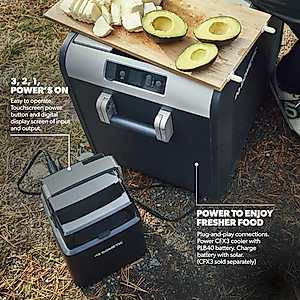 Dometic PLB40 Portable Lithium Battery Power Station, 40 Ah Solar Generator Mobile Battery Pack for Outdoor Camping, Road Trip Adventures